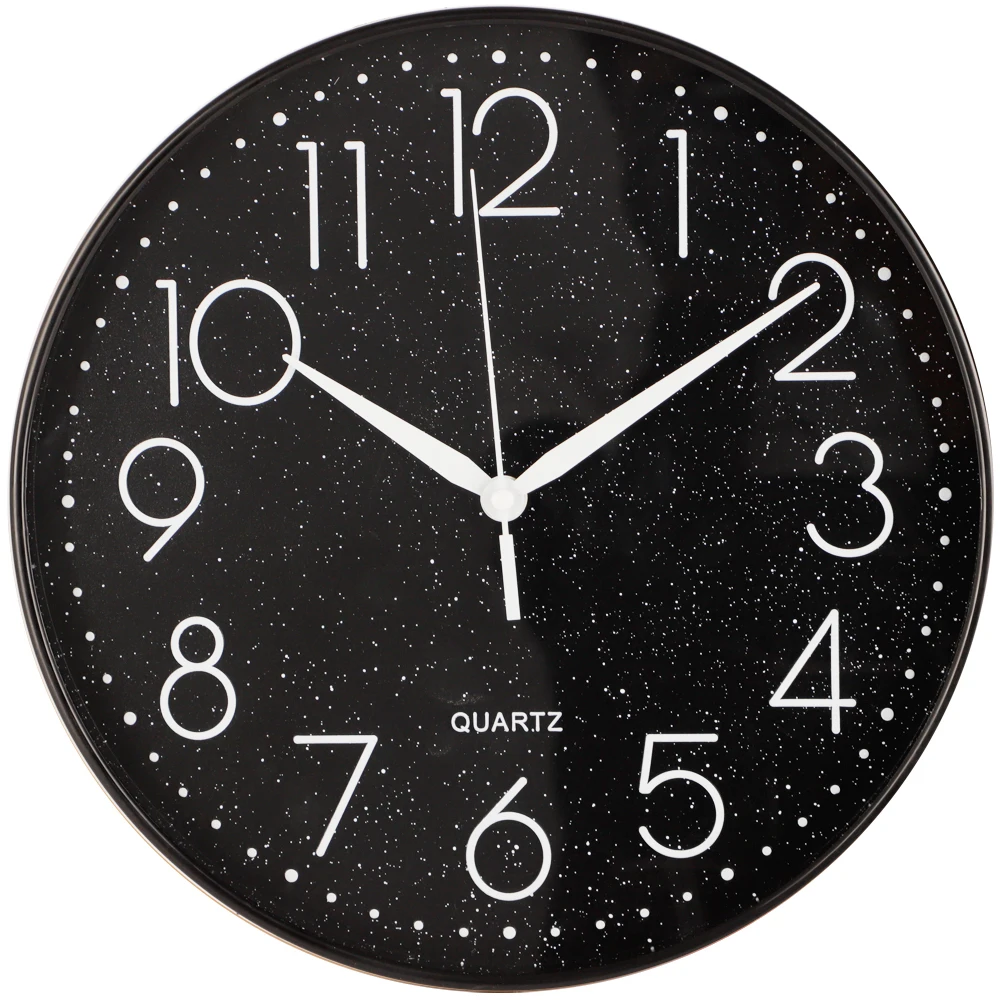 Classical Modern 30cm 3d Dial Wall Clock With Cubic Number Time Clock ...