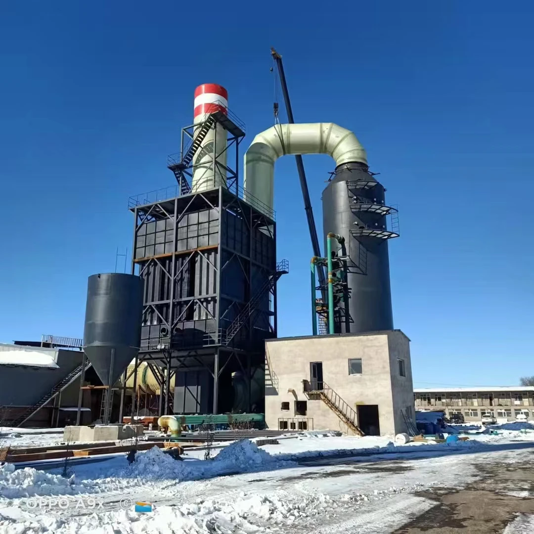 Industrial Gas Scrubber Wet Dust Collector Waste Gas Adsorption Column ...