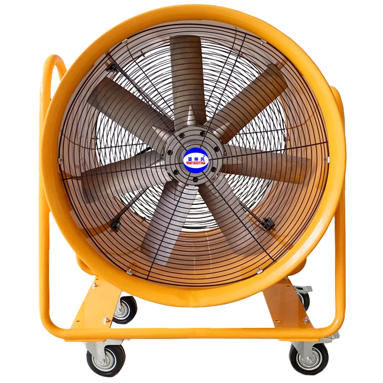 24 Inch Blade Dia Movable Metal Industrial Ventilation Fan Blower Large ...