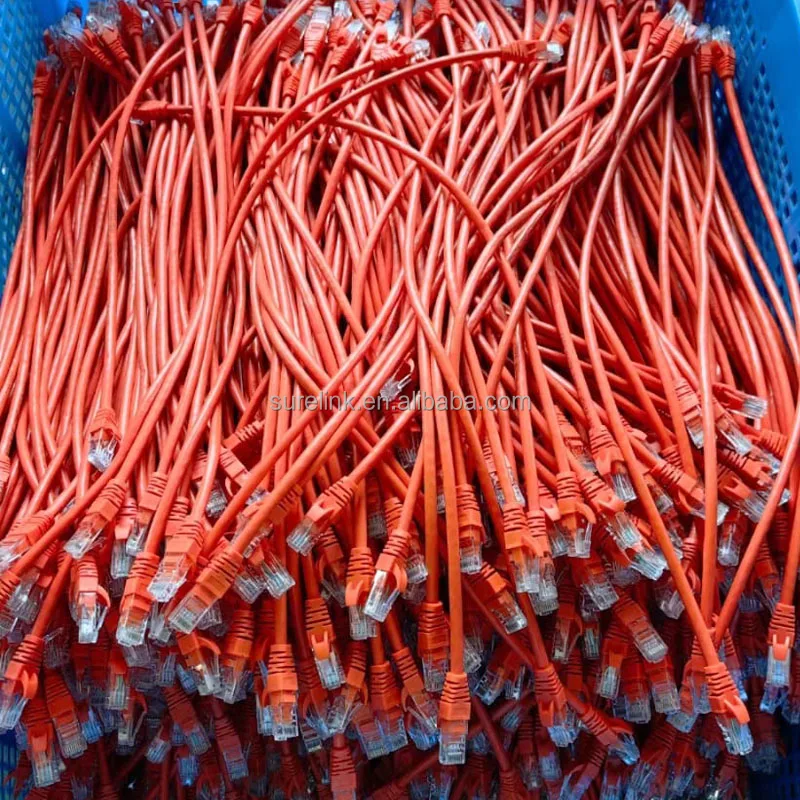 Utp Cat5e Cat6 Cat7 Computer Data Patch Cable 10g Ethernet Flat Patch ...