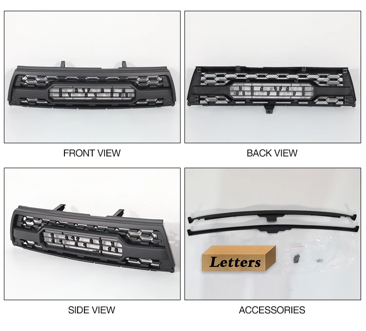 4x4 Off Road Custom Car Grills Front Grille Without Light Fit For 1996 ...