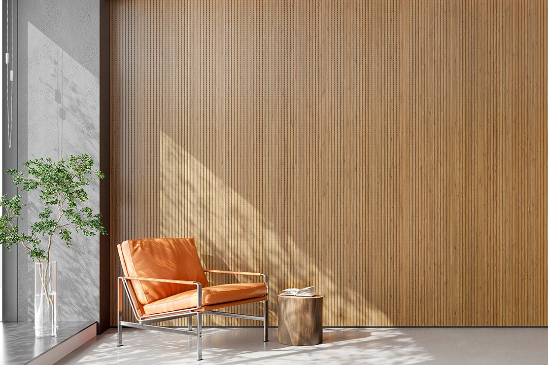 Bamboo Wood Slat Acoustic Wall Panel Modern Sound Proof Wall Panels ...