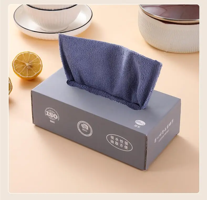 Strong Absorption Quick Dry Microfiber Cleaning Cloths Disposable ...