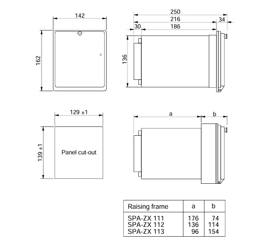 SPAJ 160C Numerical Capacitor Relay - General Purpose Protection