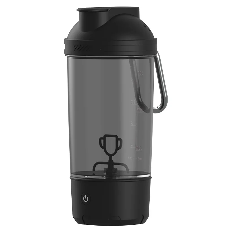 Custom LOGO 600ML Electric Protein Shaker Bottle - Self Stirring