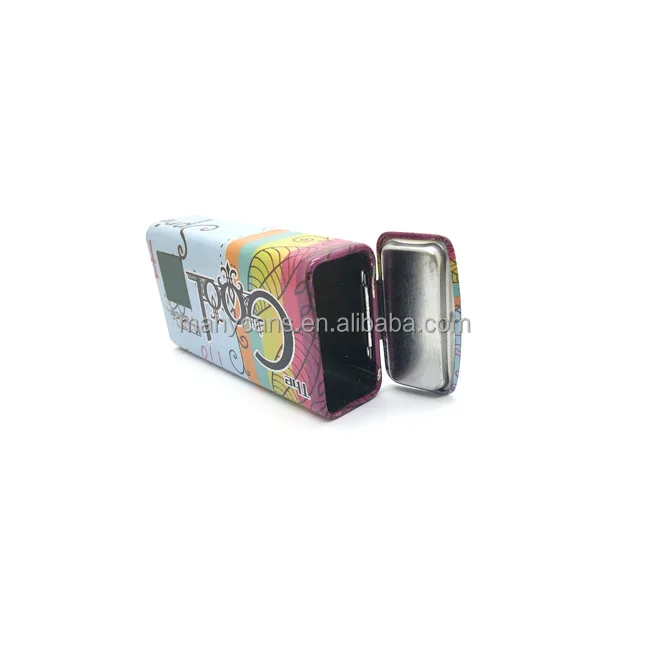 Small Rectangular Mint Tin Box - Durable & Recyclable