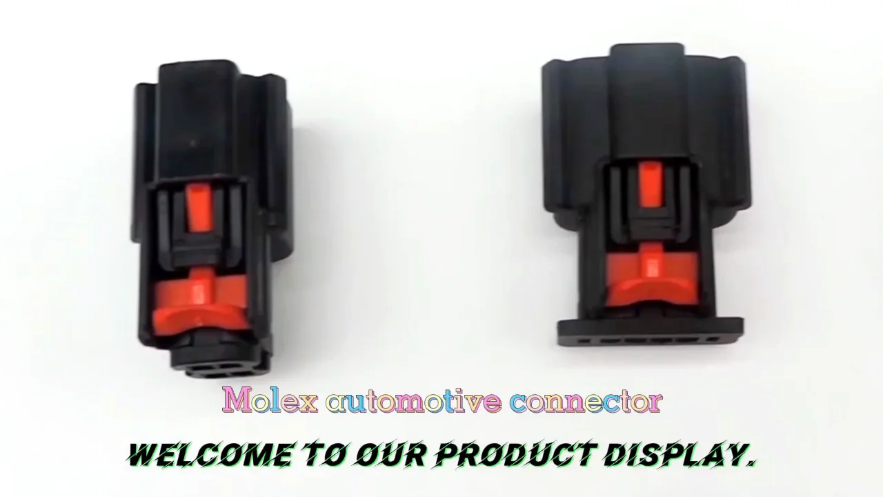 Mx150 Molex 4 Pin Male Single Row Electronic Automotive Auto Connector ...