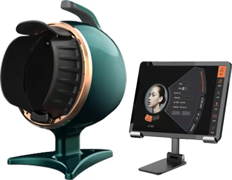 Professional 3D Ai Skin Analyzer - Detect Moisture & Wrinkles