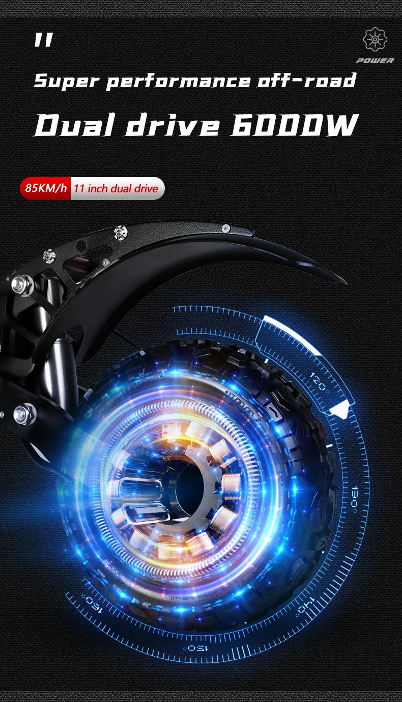 60V 5600W 3000W 80kmh 85km/h Dual Motor Cheap Electric Scooter in EU ...