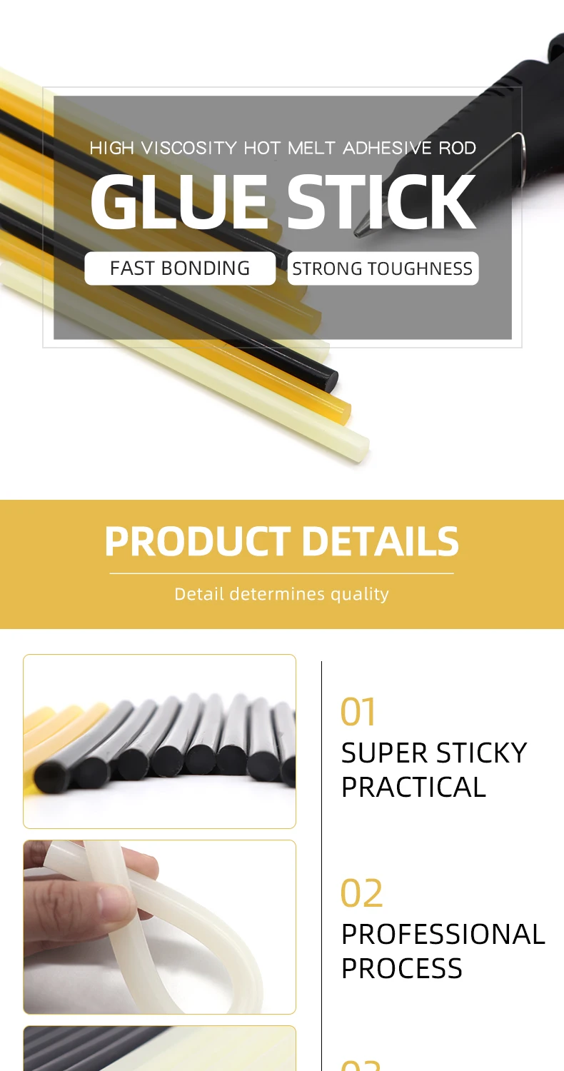 Glue Sticks And Glue Strips Hot Melt Glue Sticks For Hail Pits - Buy ...