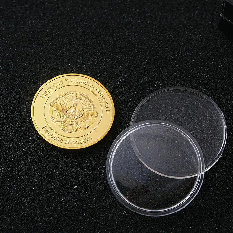 20years Factory Custom Gold Silver Rose Gold Laser Engraving Coin ...