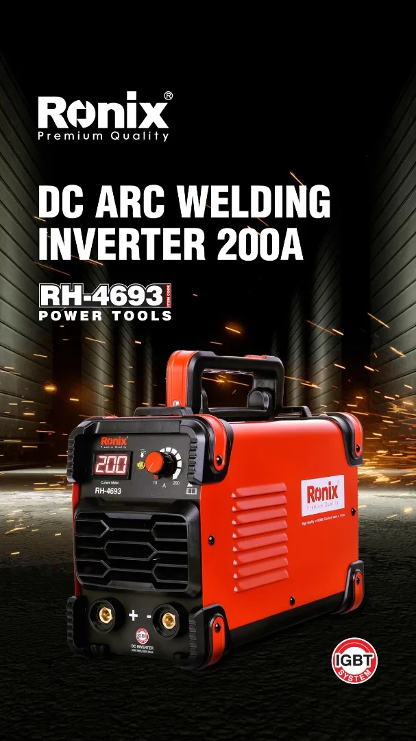 2023 Ronix Welding Inverter Model Rh-4693 Chinese Portable Welding ...