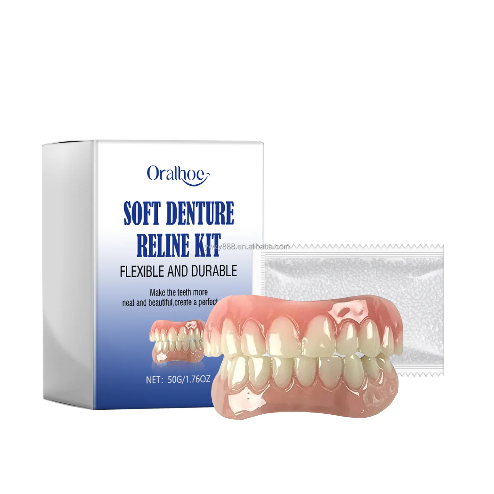 Oralhoe Modified Teeth Denture Set - Perfect for Home Use