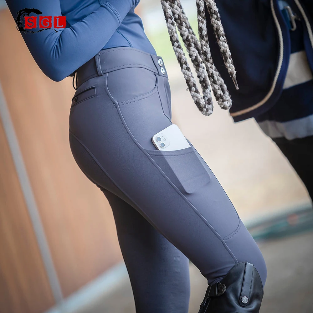 SGL Custom Equestrian Breeches - Silicone Grip Leggings