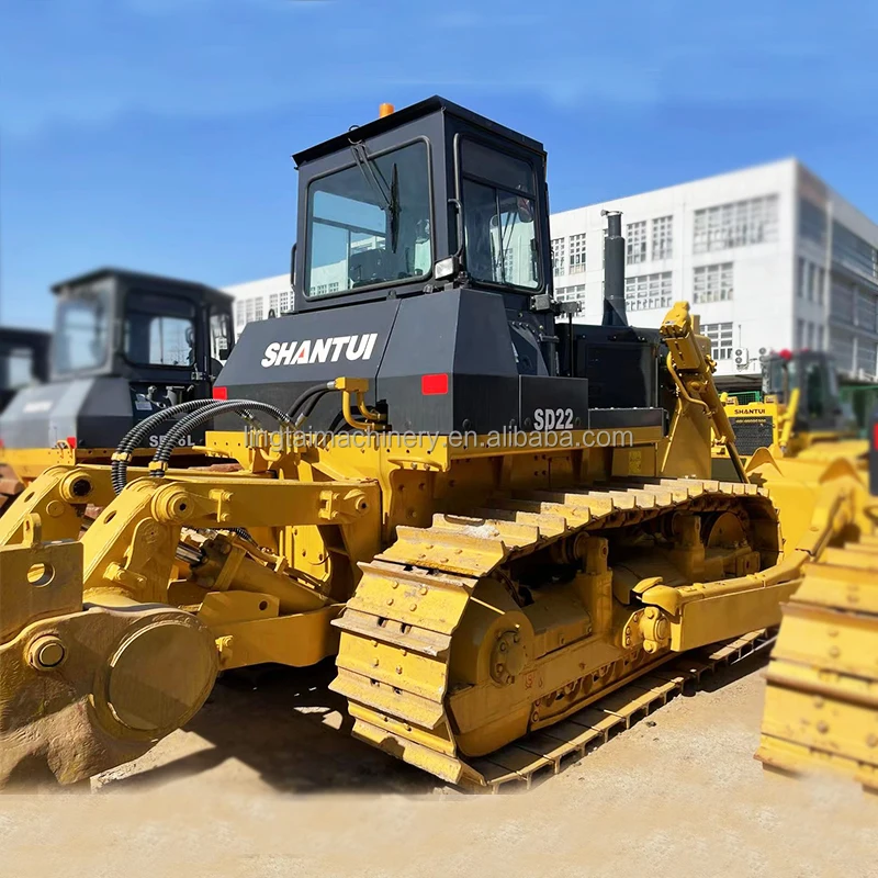 Used Shantui Sd32 Crawler Bulldozer Earth-moving Construction Equipment ...