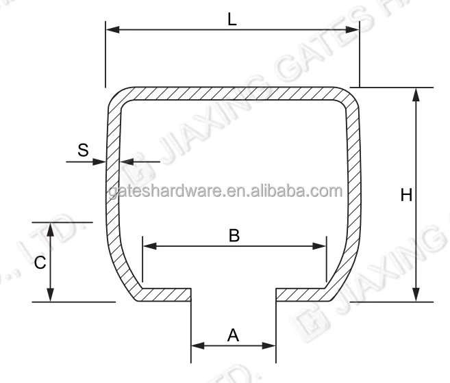 Sliding Gate Hinging Roller Track Hanger Roller Channel