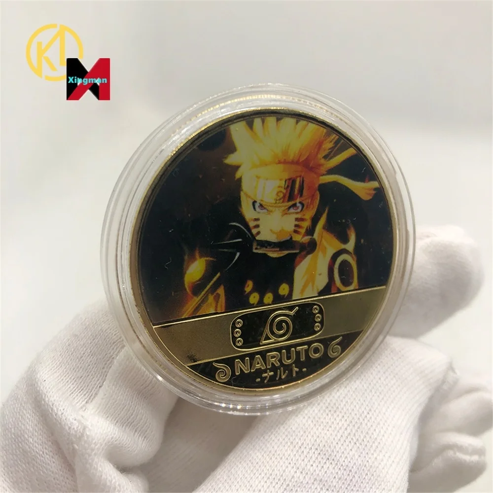 10 Types Anime Demoned Slayer Kimetsu No Yaiba Gold Plated Coin ...