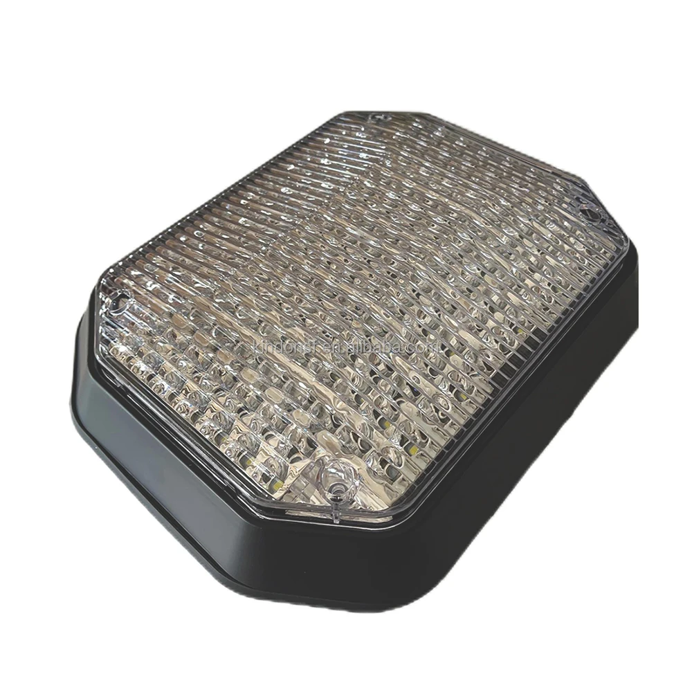 LED Ambulance Warning Light - 9x7 Inch, 15 Watt, Sync Function