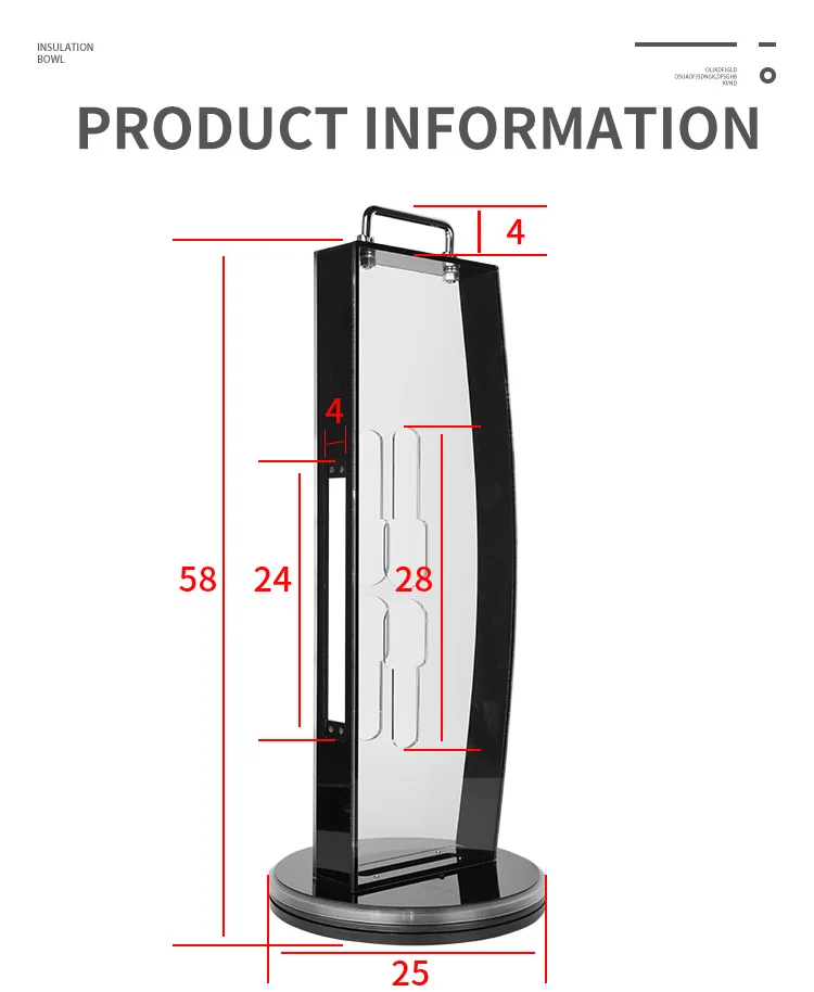 Smart Door Lock Display ABS Plastic Stand - Handaily SA01
