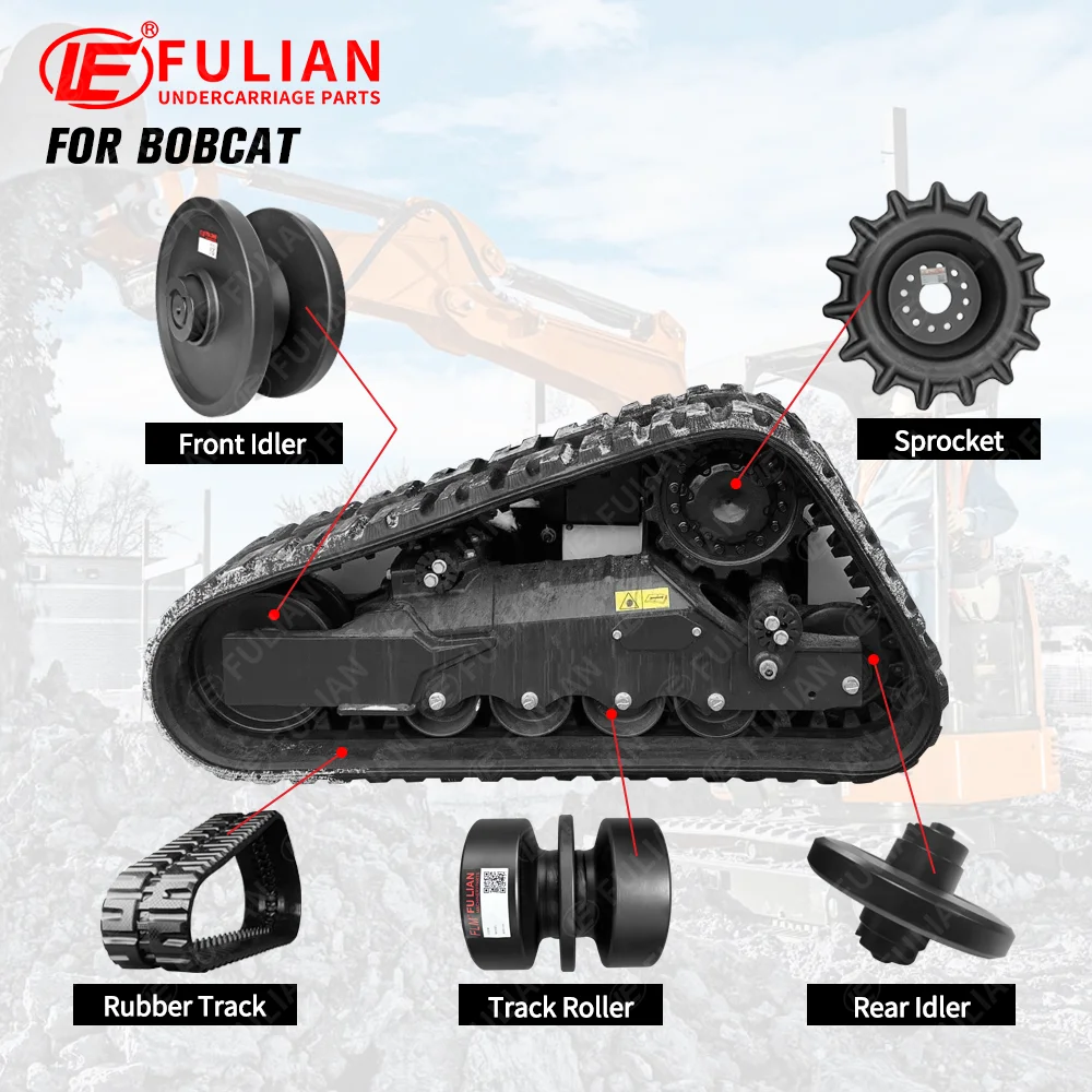 Compact Track Loader Undercarriage Parts for Bobcat MT T Series