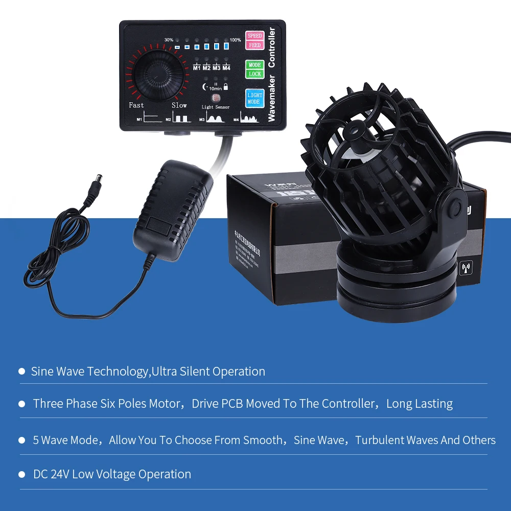 Aqua Wave Maker - Efficient DC Circulation Pump for Aquariums