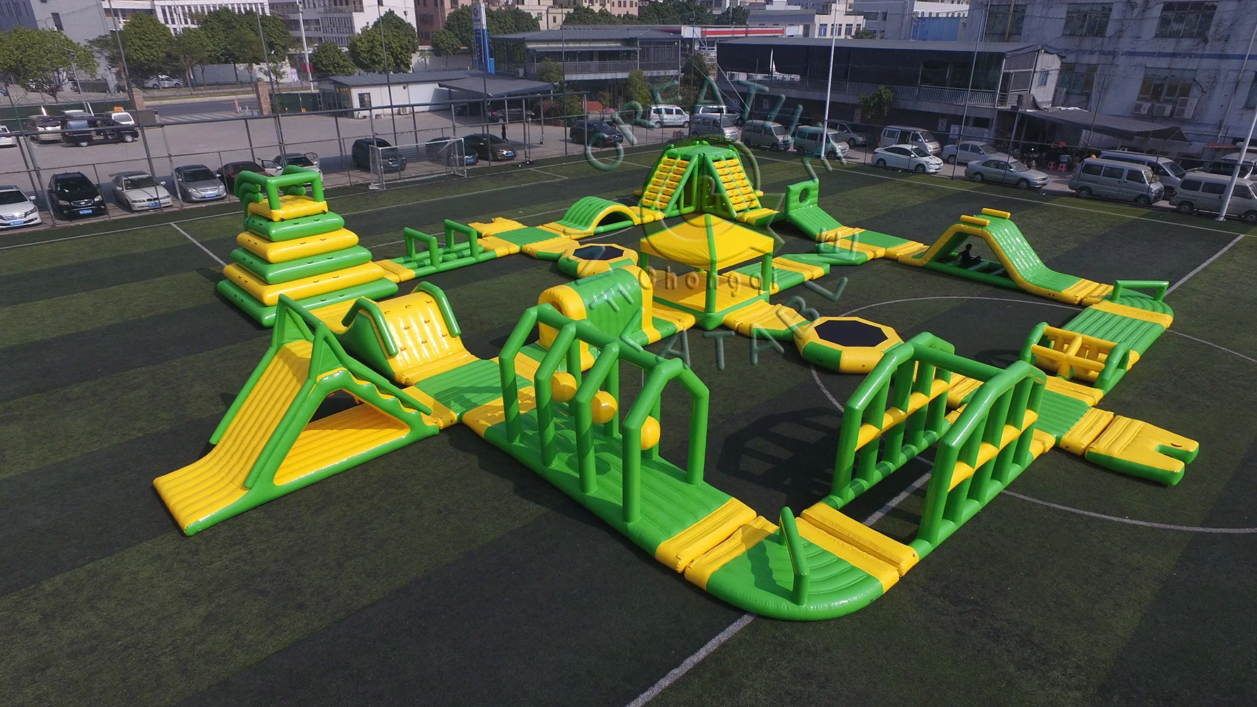 Factory Price Inflatable Water Obstacle Course Inflatable Floating ...