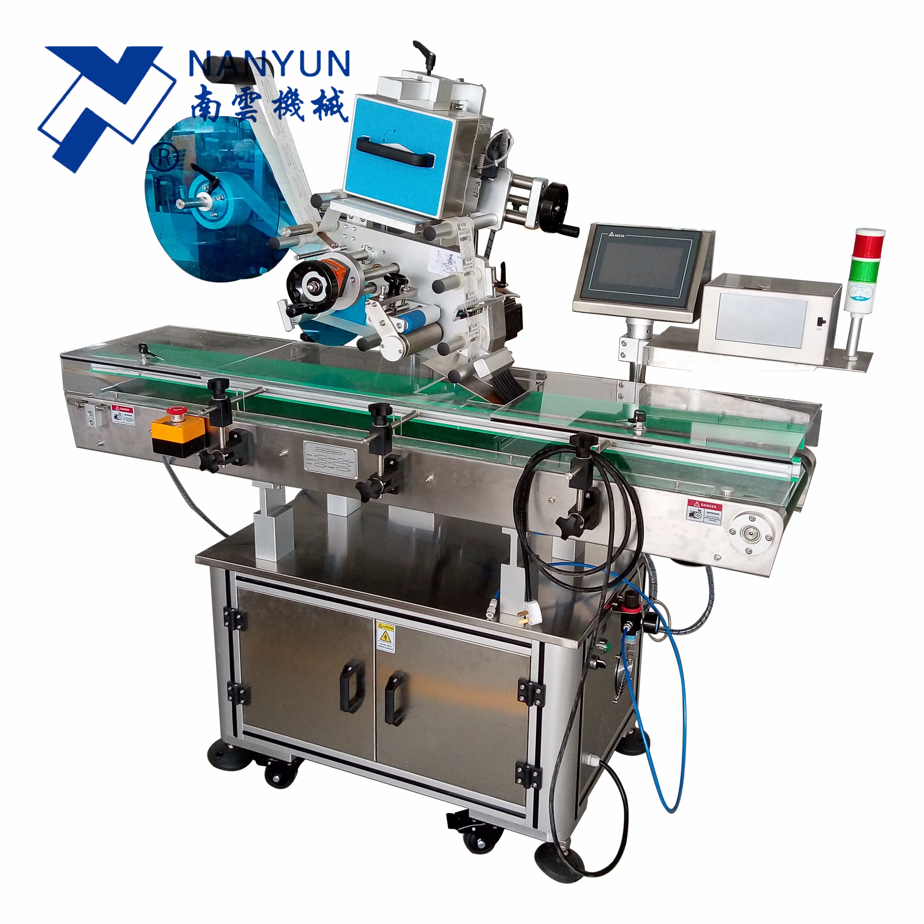 Ny-817 Full Automatic Flat Top Labeling Machine/hot Selling Labeler For ...