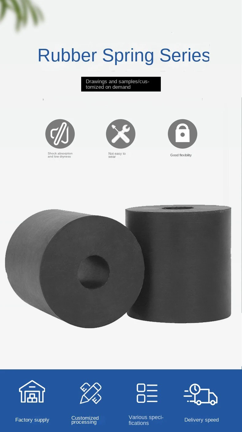 Vibrating Screen Accessories Rubber Spring Damping Column Vibration ...