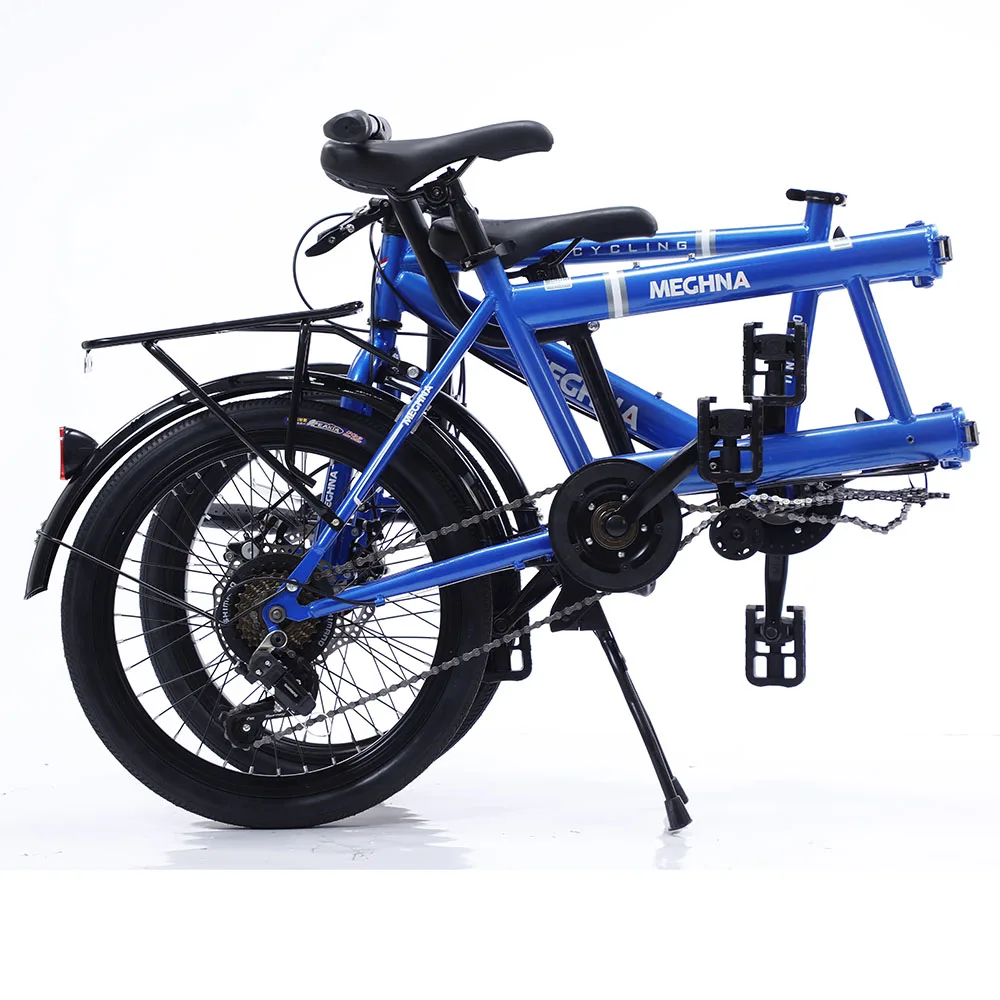 Double Bike - Tandem Folding Bicycle for Two Riders