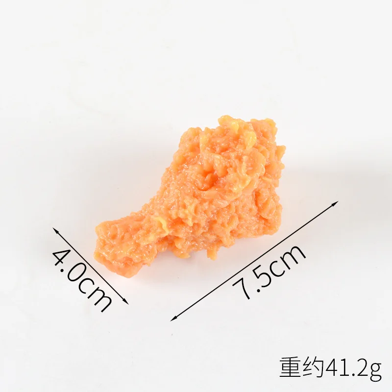 Fake Food Fried Chicken Nugget Display Prop Simulate Imitate Chicken ...