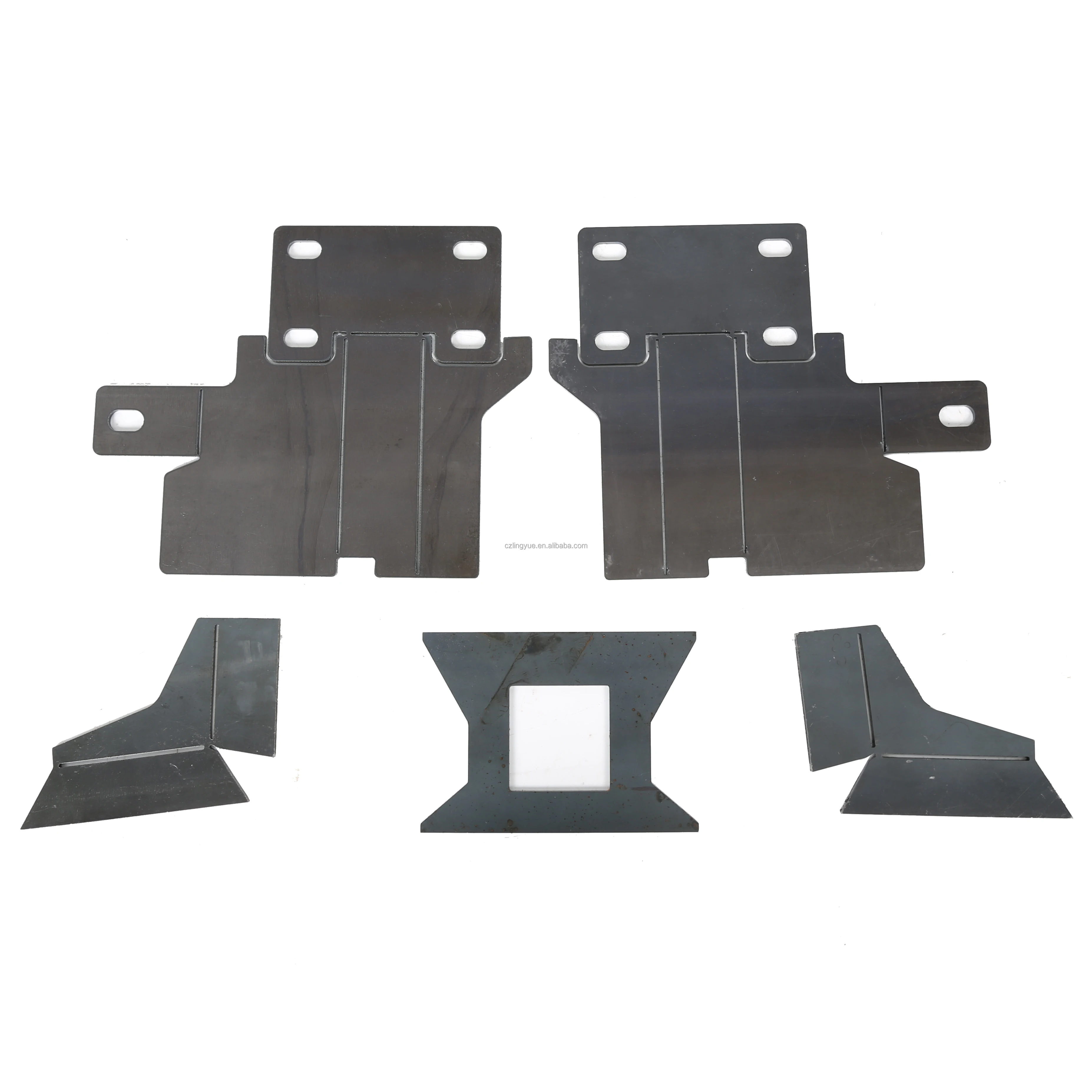 DIY Rear Bumper Complete Metal Kit for 1984-2001 Jeep Cherokee XJ