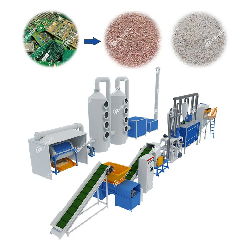 E-waste PCB Circuit Board Recycling Machine Waste PCB Recycling ...