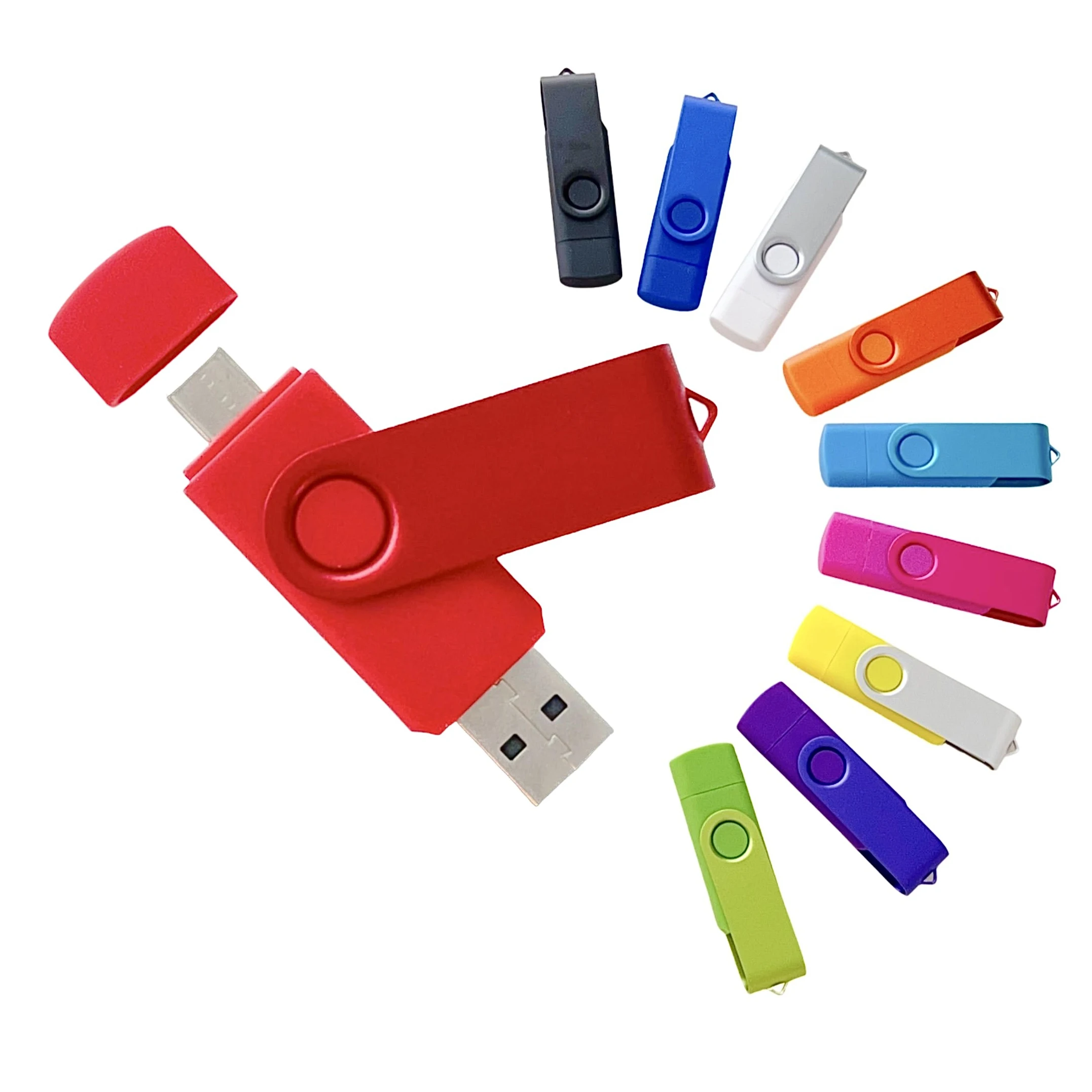 Cheap Swivel Type C Pen Drive 2.0 3.0 Pendrive 4gb 8gb 16gb 32gb 64gb ...