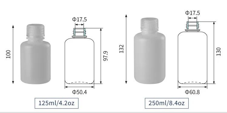 8ml to 1L Lab Sample Bottles - Ideal for Pharmaceutical Use
