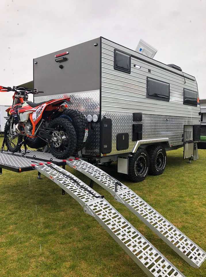 Enclosed Trailer Motorcycle Rv Toy Hauler With Living Quarters For Sale ...