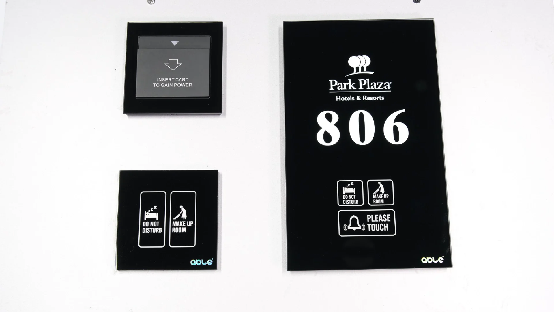 Able Led Custom Logo Red Green Led Room Number Plate Design Led 220v Ac ...