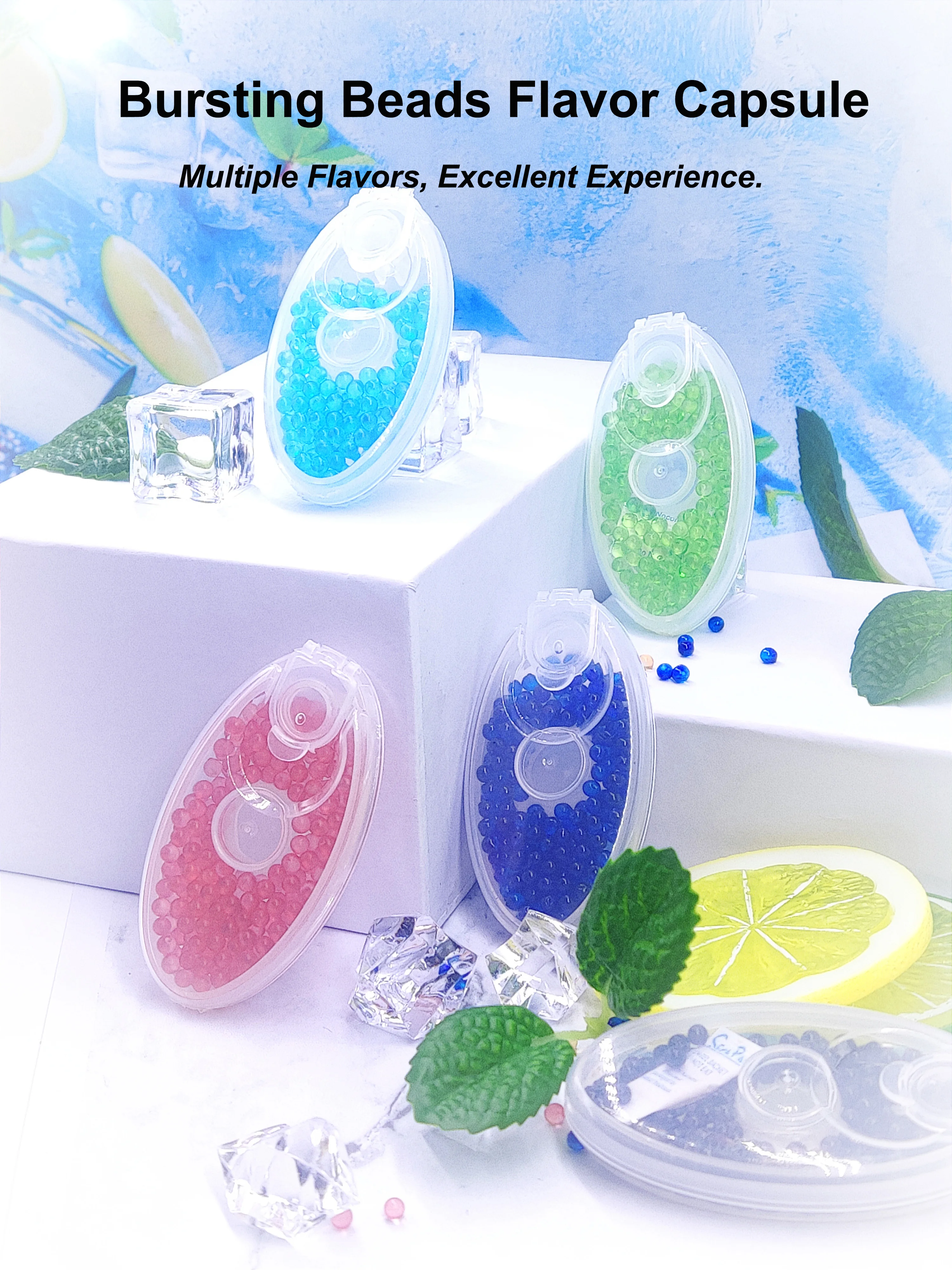 Modern Style Popping Beads Filter Capsule Flavor Burst Cigarette Balls ...