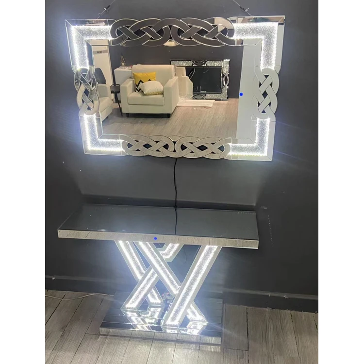 Other Commercial Furniture Tv Console Table Entry Table Console Shiny ...