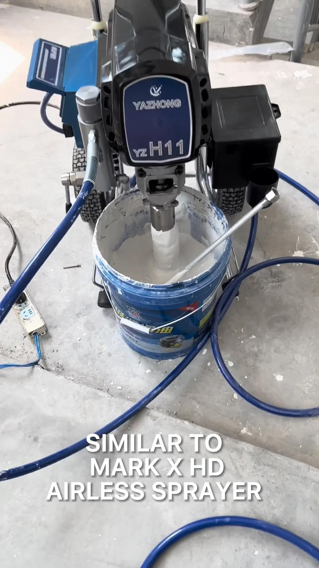 9l/min 4500w Pro Contractor Putty Plaster Texspray Mark X Electric ...