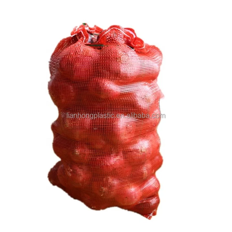 Accept Customer Size Order Exported Laminated Woven Pp Tubular Mesh Bag ...