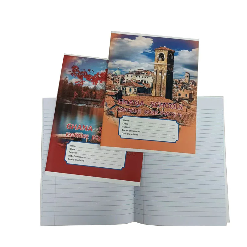 Ghana School Single Line Exercise Book 18x24cm 80 Pages - Buy 18x24cm ...