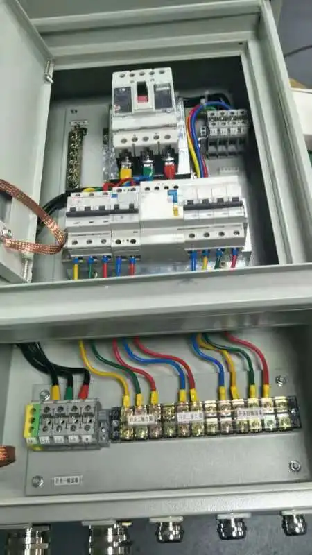 Saipwell Power Distribution Box Plastic Mounted Surface Electrical 4 ...