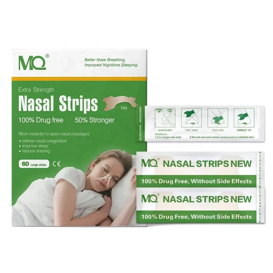 Mq Sleep Nasal Breathing Transparent Strips Breathe Right Better Nasal Strip For Anti Snoring ...