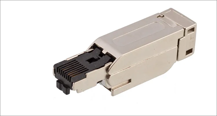 Profinet Rj45 Connector Plug - Metal Cat5e/cat6a Ethernet Connector - Oem