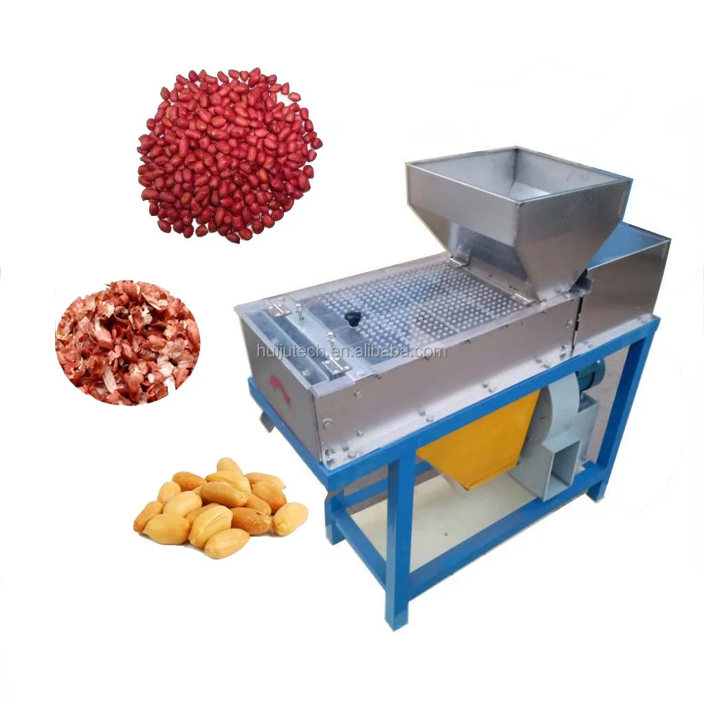200kg/hour Groundnut Red Skin Removing Peeler Peanut Peeling Machine Hj ...