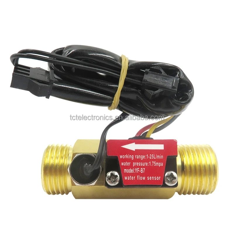 YF-B7 Hall Flowmeter - Precision Water Flow Sensor