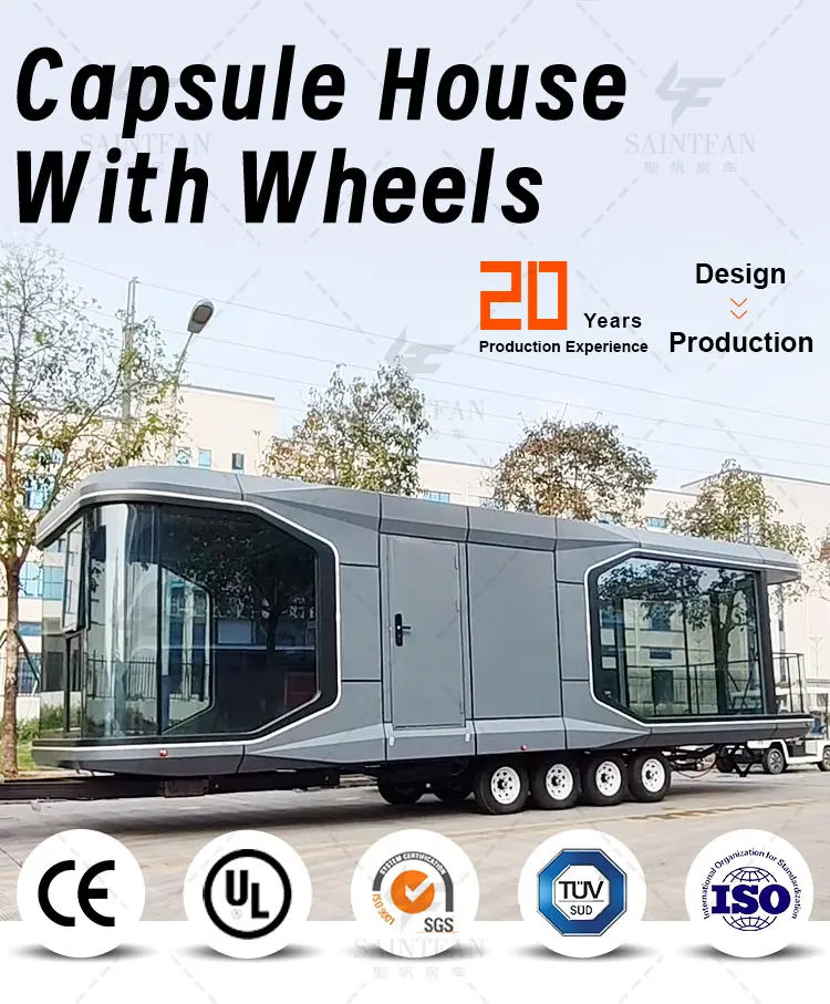 Movable Precast Capsule Container House Economical Precast Capsule ...