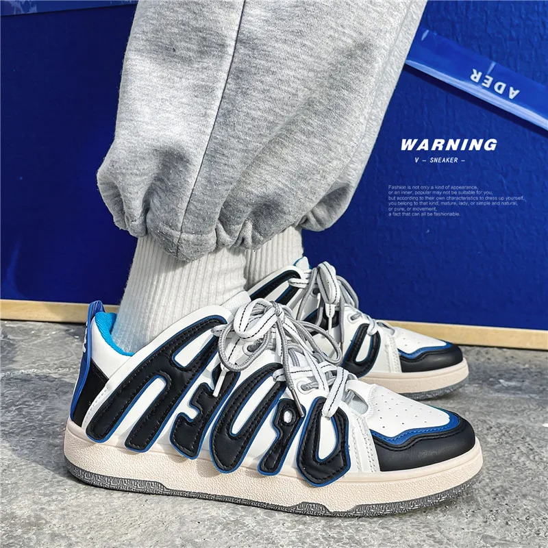 Mnv Custom Logo Wholesale Leather Sneakers Men Basketball Style Casual ...