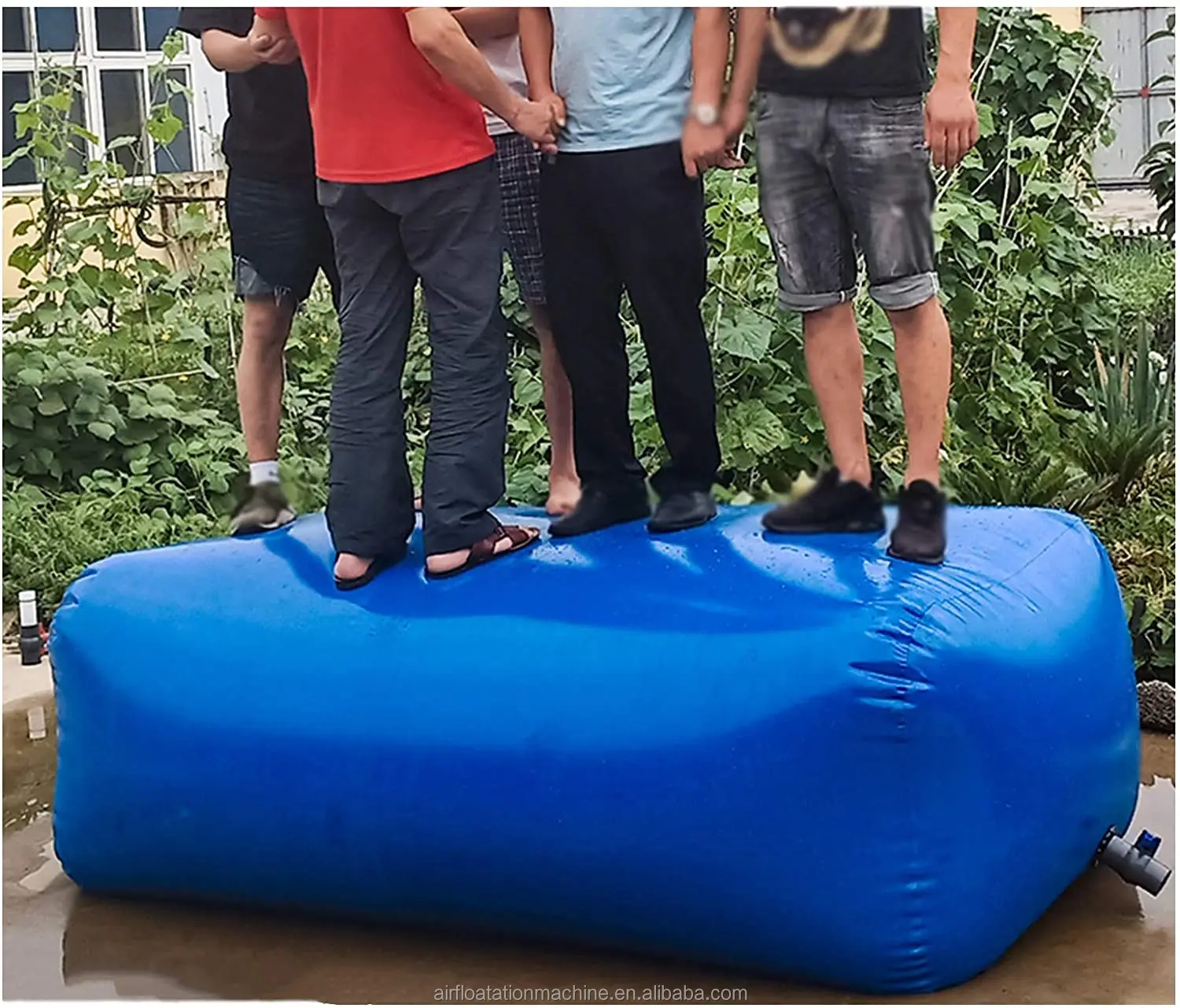 Collapsible Water Storage Tank - 1000 Gallon Plastic Bladder