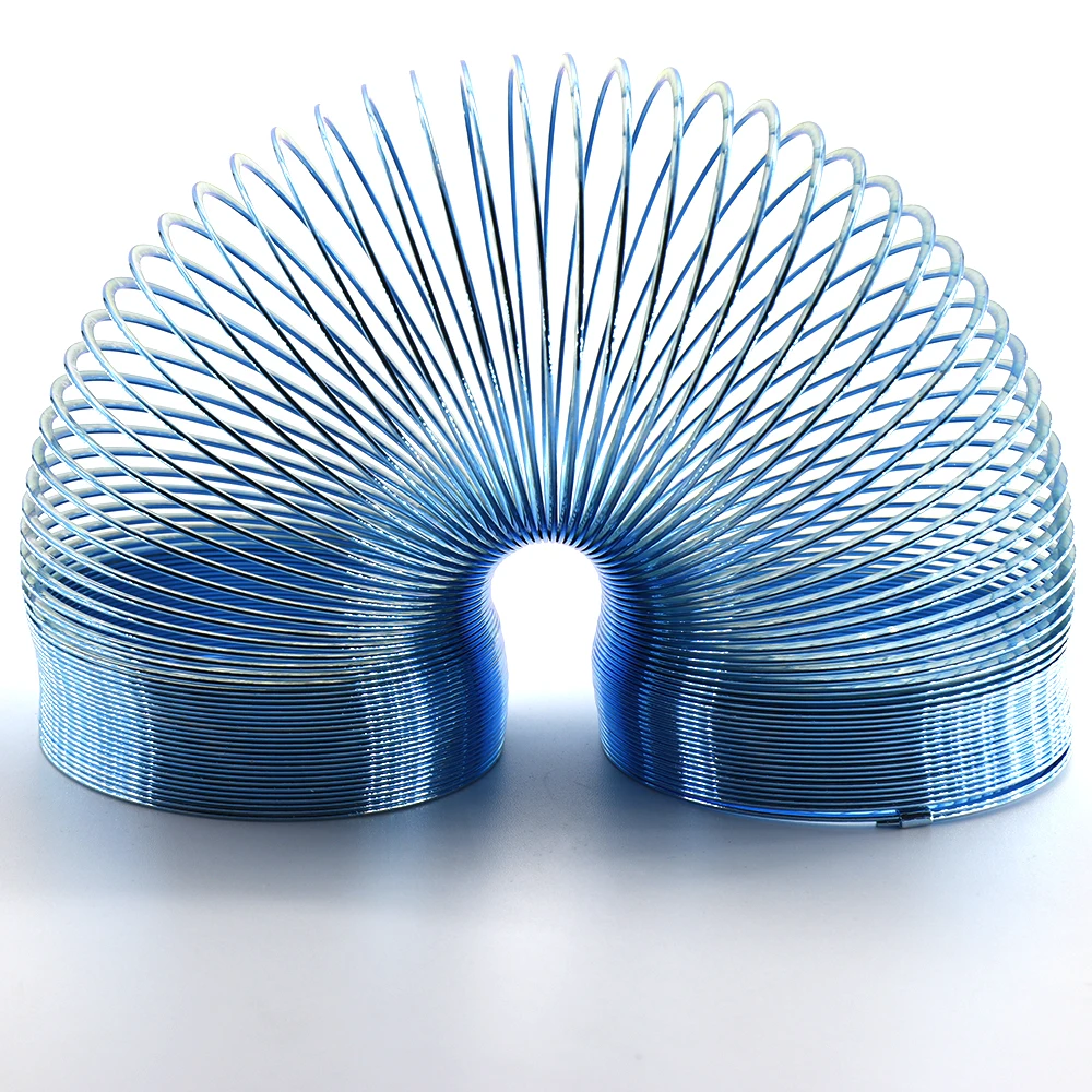 Wholesale Fidget Toys Mini And Jumbo Size Colorful Rainbow Metal Coil ...